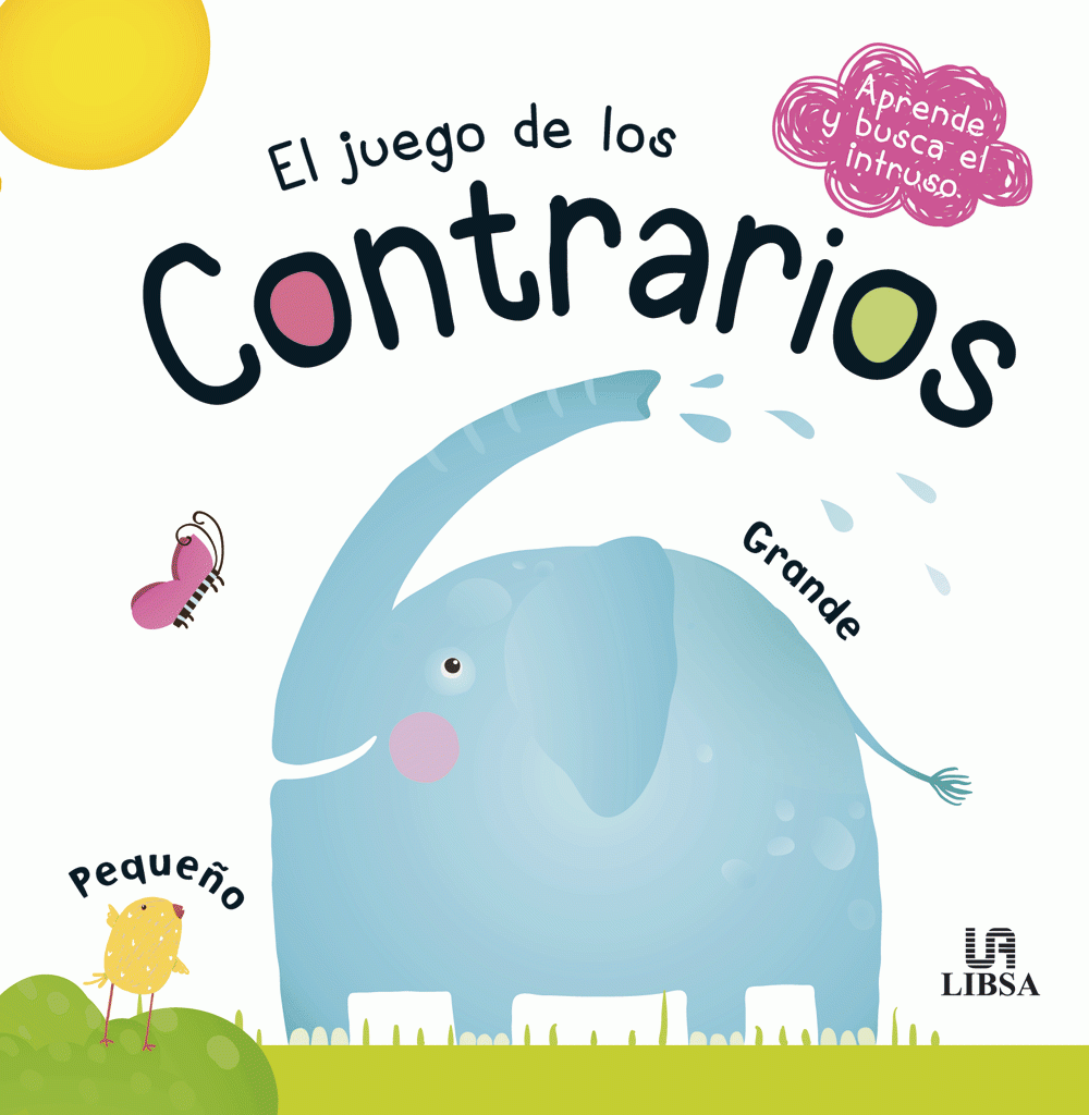 -Juego de los Contrarios – APRENDE y BUSCA el INTRUSO – Libsa