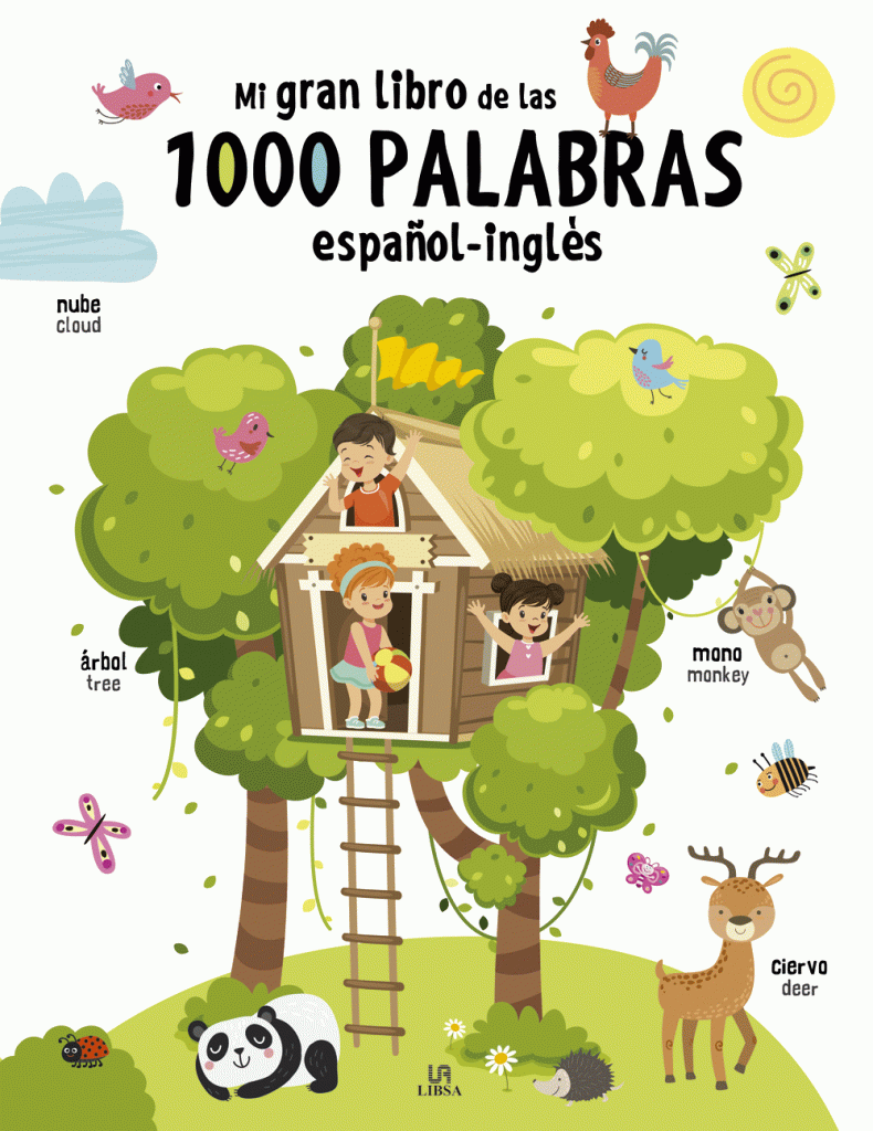 -Mi Gran Libro de las 1000 Palabras Español/Inglés – Libsa