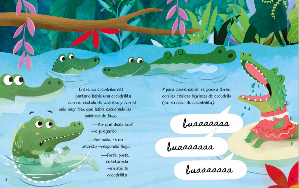 -El Cocodrilo que no Sabía Llorar – ABRAZOS – Libsa