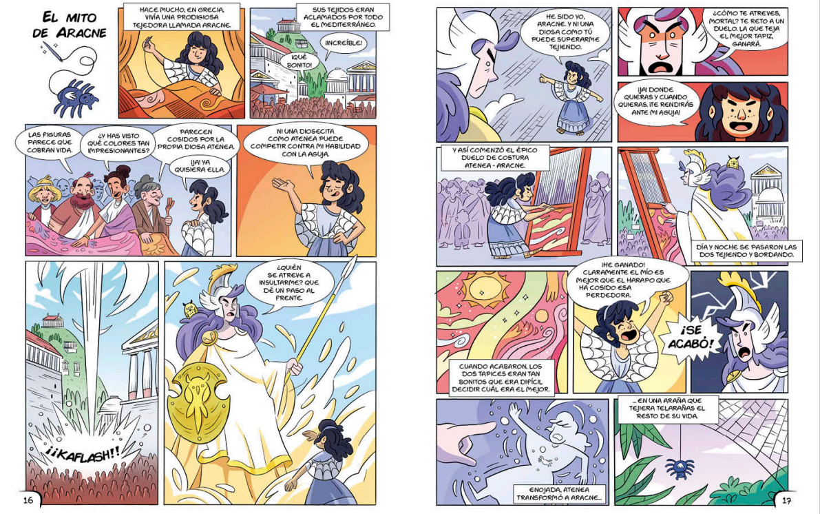 -Mitologia en Comic – MI PRIMER COMIC – Libsa